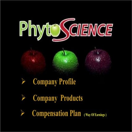 Phytoscience Basic Presentation | PPT