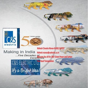 Presentation cs electric on Electrical Installation Product We touch ...