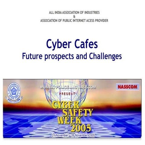 Mumbai Police Cyber Safety week 2005 ApiAp presentation | PDF
