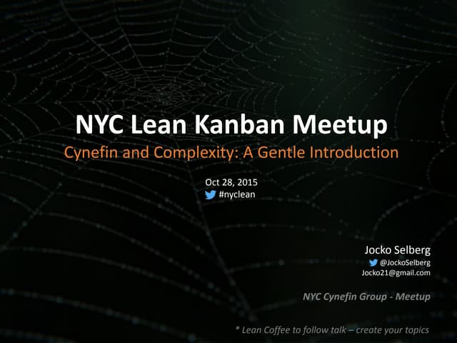 Cynefin and Complexity: A Gentle Introduction | PPT Cynefin and Complexity: A Gentle Introduction | PPT