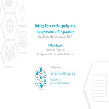 Building digital media capacity in the next generation of Arts ...