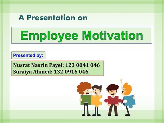 MOTIVATION POWERPOINT | PPT