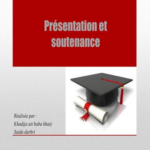 GUIDE DE PRÉSENTATION DU STAGE D’INITIATION | PPTX