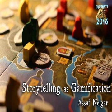 Storytelling as Gamification | PDF