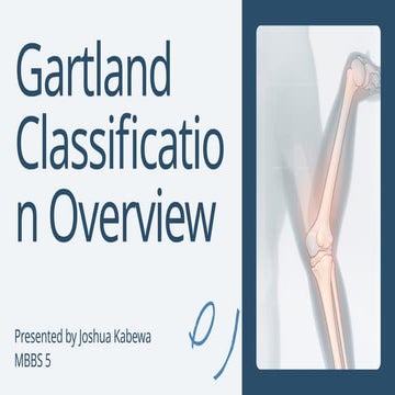 Presentation - Gartland Classification Overview.pptx