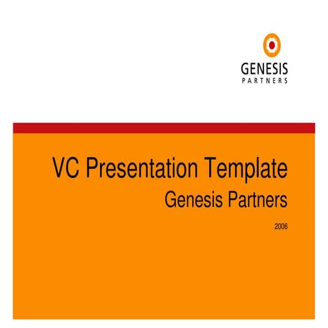Genesis Partners Presentation Template | PDF