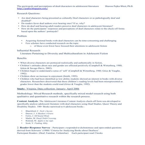 Presentation Handout | PPT