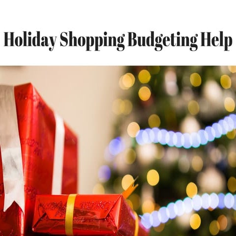 Holiday Budgeting | PPTX