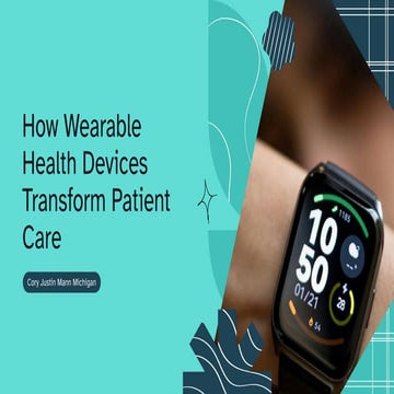 Cory Justin Mann Michigan on How Wearable Health Devices Transform ...