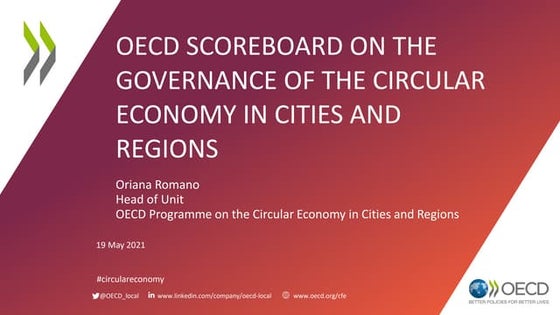 Implementing the OECD Principles on Water Governance: update | PPTX