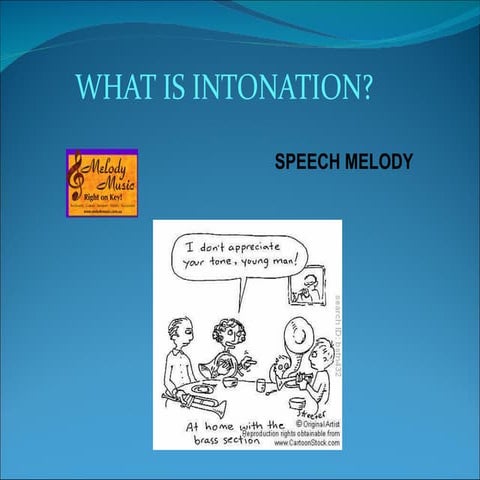 Presentation Intonation 3 | PPT