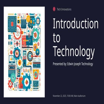 Presentation - Introduction to Technology.pptx