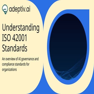 Understanding ISO 42001 Standard: AI Governance & Compliance Insights ...