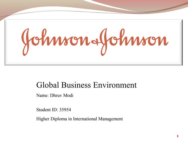 Johnson baby done ! | PPTX