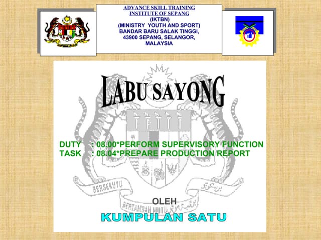 Traditional Game : Gasing | PPT