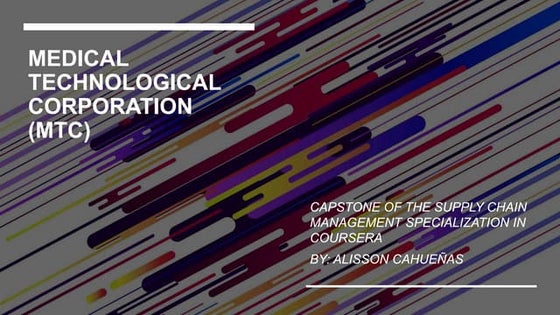 Mtc case study | PPTX | Logistics | Business