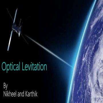 Presentation-optical-levitation-original-unknown | PPT