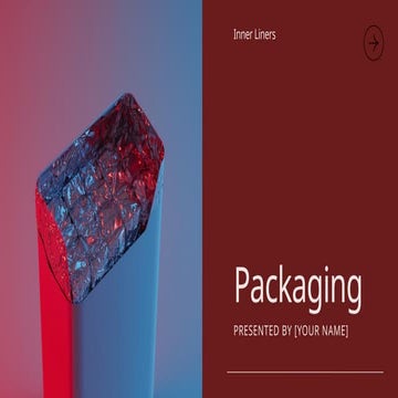Presentation Packaging desain paper plastic | PPTX