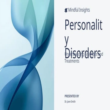Presentation - Personality Disorders.pptx