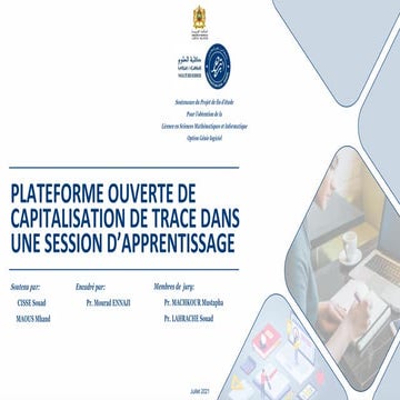 Presentation (SOUTENANCE) : PFE | PDF