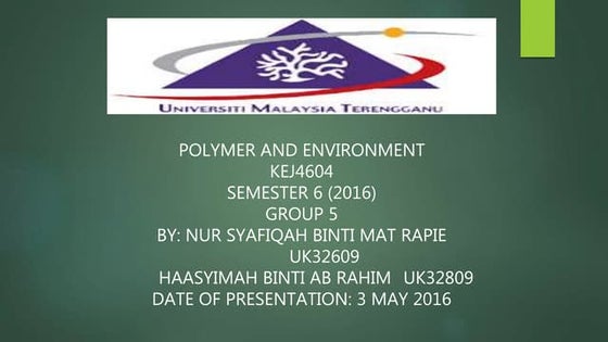 poster presentation on recycling of plastic | PDF