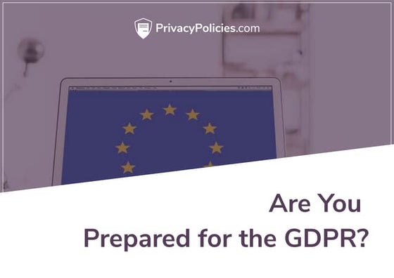 Presentation on GDPR | PPT
