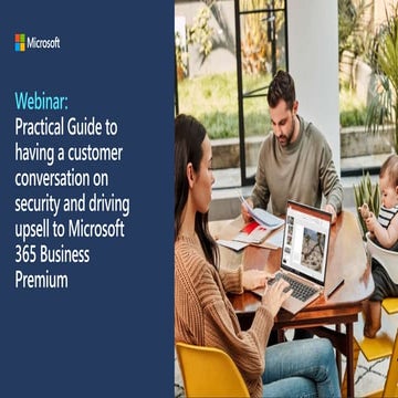 Presentation Practicalguidetohavingacustomerconversationonsecurity 1pptx Computing