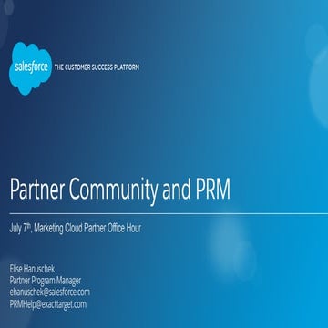 Impartner PRM One Pager | PDF