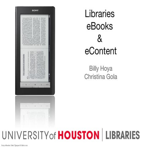 Internet Librarian :: Libraries, Ebooks & Econtent | PPT