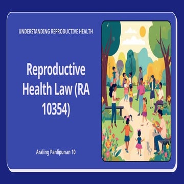Presentation - Reproductive Health Law (RA 10354).pptx