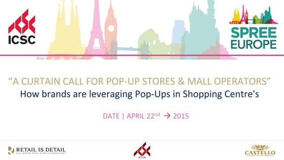 Pop up retail project | PPT