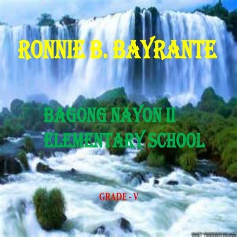 Presentation ronnie bayrante | PPTX