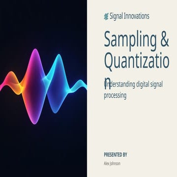 Presentation - Sampling & Quantization.pptx