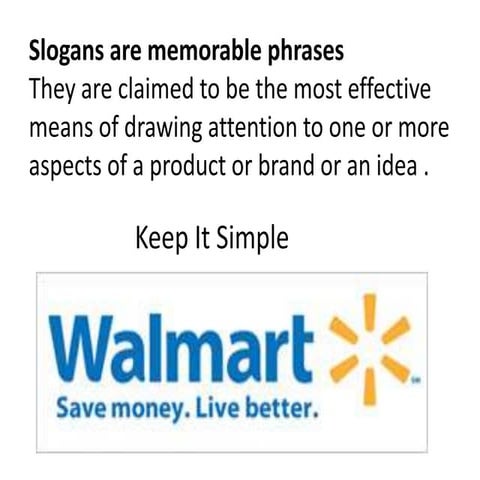 Presentation slogan writing | PPTX