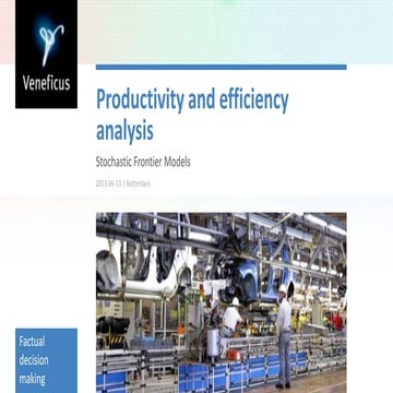 Productivity and efficiency analysis | PPTX