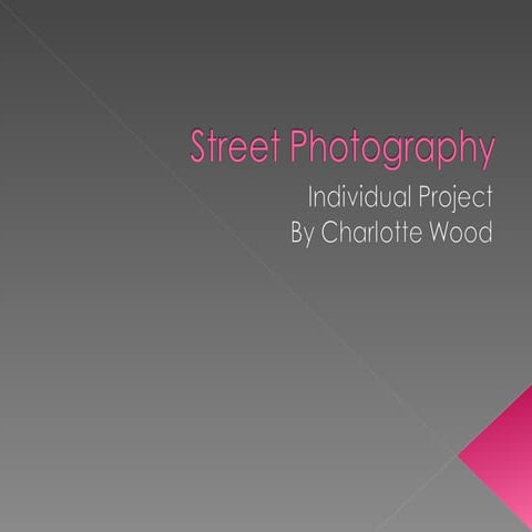Street Photography | PPT