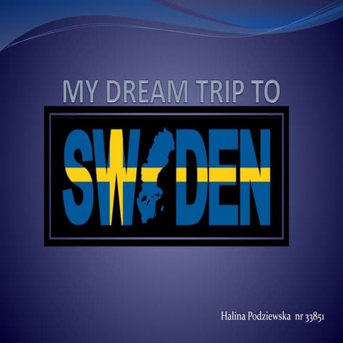 Presentation about Sweden | PPTX