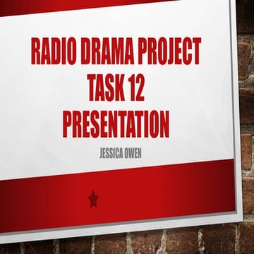 Presentation - Task 12 | PPT