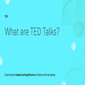 INTRODUCTION ABOUT TEDTALKPresentation - TED.pdf