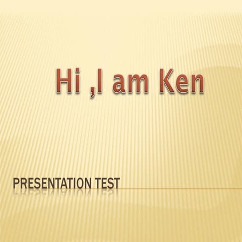 Presentation Test | PPT