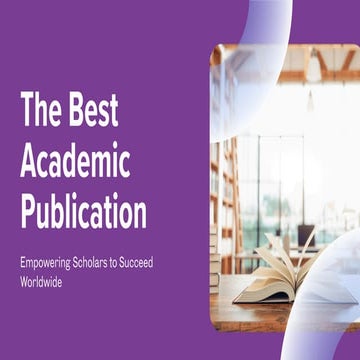 The Best Academic Platform for Doctorates and PhD Holders | PDF
