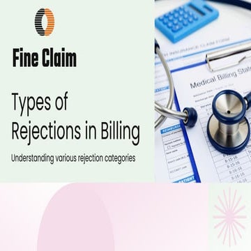 Types of Rejections are there in Medical Billing | PDF