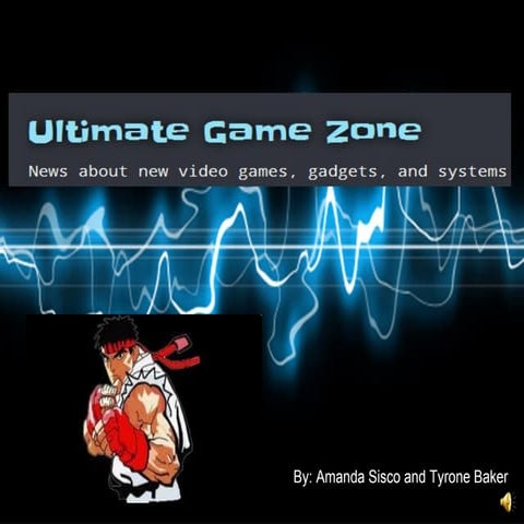 Ultimate Game Zone Slideshow presentation | PPT | Technology & Computing