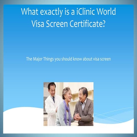 Presentation visa screening system | PPTX