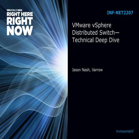Presentation V Mware V Sphere Distributed Switch—technical Deep Dive Ppt