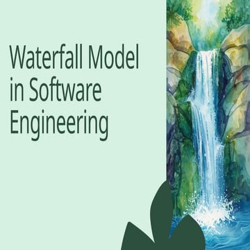 Classical Waterfall Model In Software Engineering | PDF
