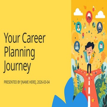 Comprehensive Career Planning Journey: From Self-Assessment to Action ...