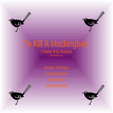 TKAM Chap 8-11 | PPT | Arms & Ammunition | Sensitive Topics