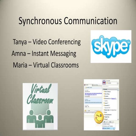 Synchronous Communication | PPTX