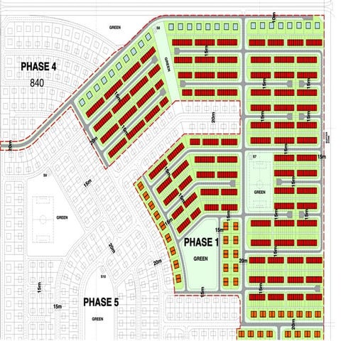 Vista Perdana Plan Layout Phase 1 | PPT